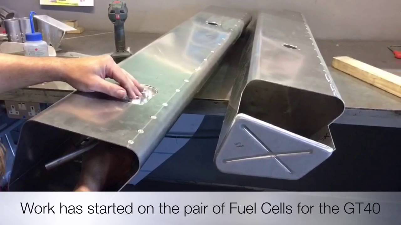 Pro Alloy fuel tank & fuel cell for classic GT40 - YouTube