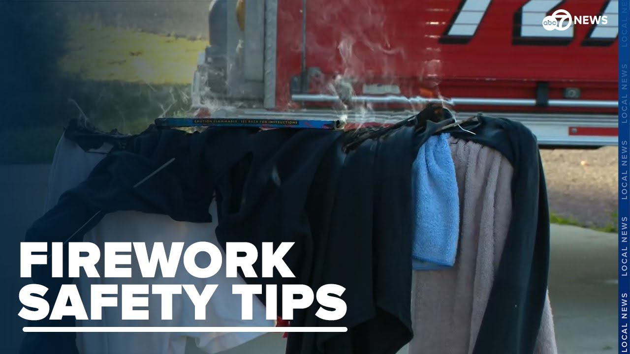 Fireworks safety tips ahead of DMV July 4th celebrations - YouTube