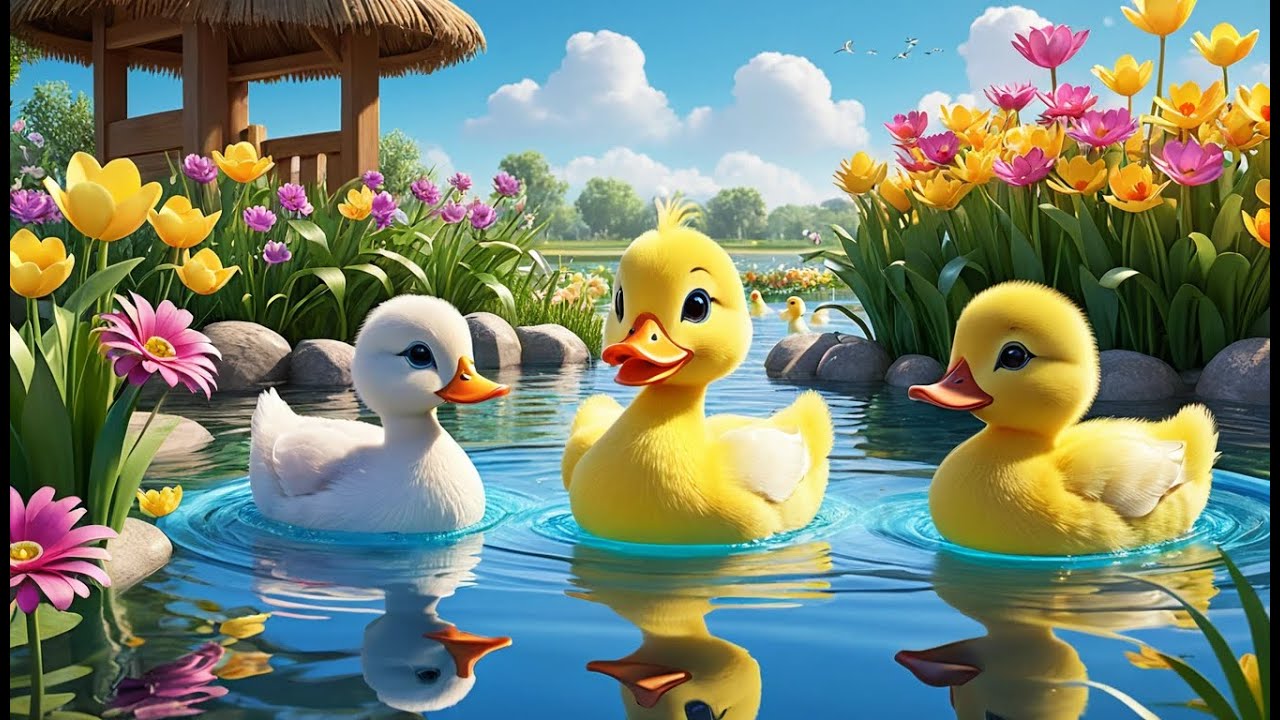 Ducky Wings Go Flap, Flap, Flap! | Fun Duck Song for Kids | Interactive ...