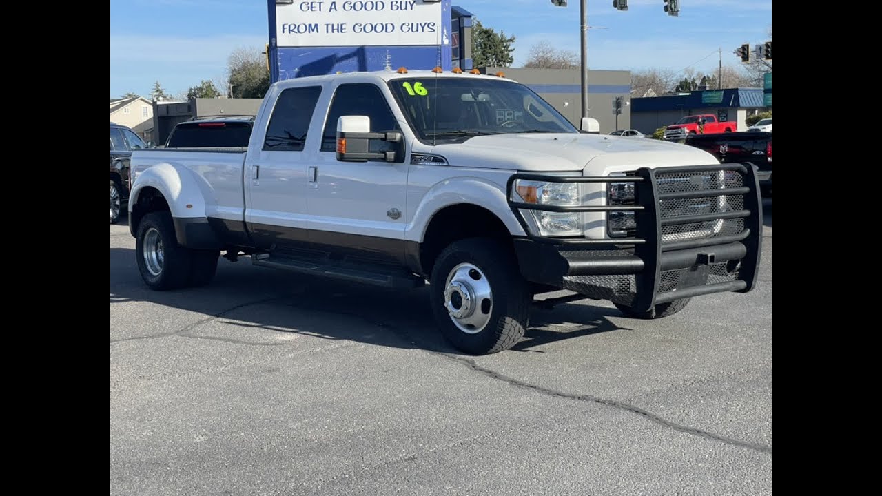 2016 Ford Super_Duty_F-350_DRW King Ranch ID - YouTube