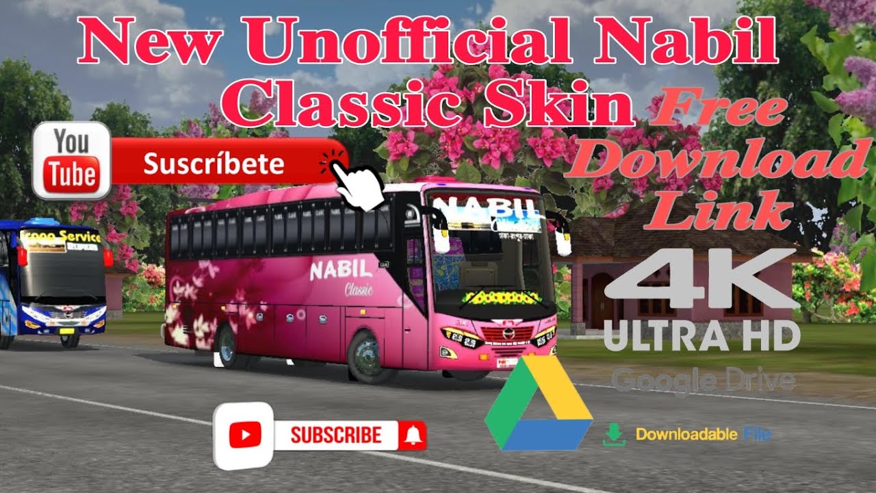 Finally Release Bd bus skin brand new unofficial nabil classic 1st Bus ...