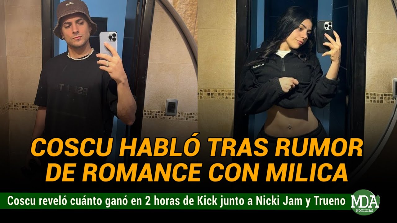 COSCU HABLÓ tras el RUMOR de ROMANCE con MILICA tras la FOTO de ÉL y ...