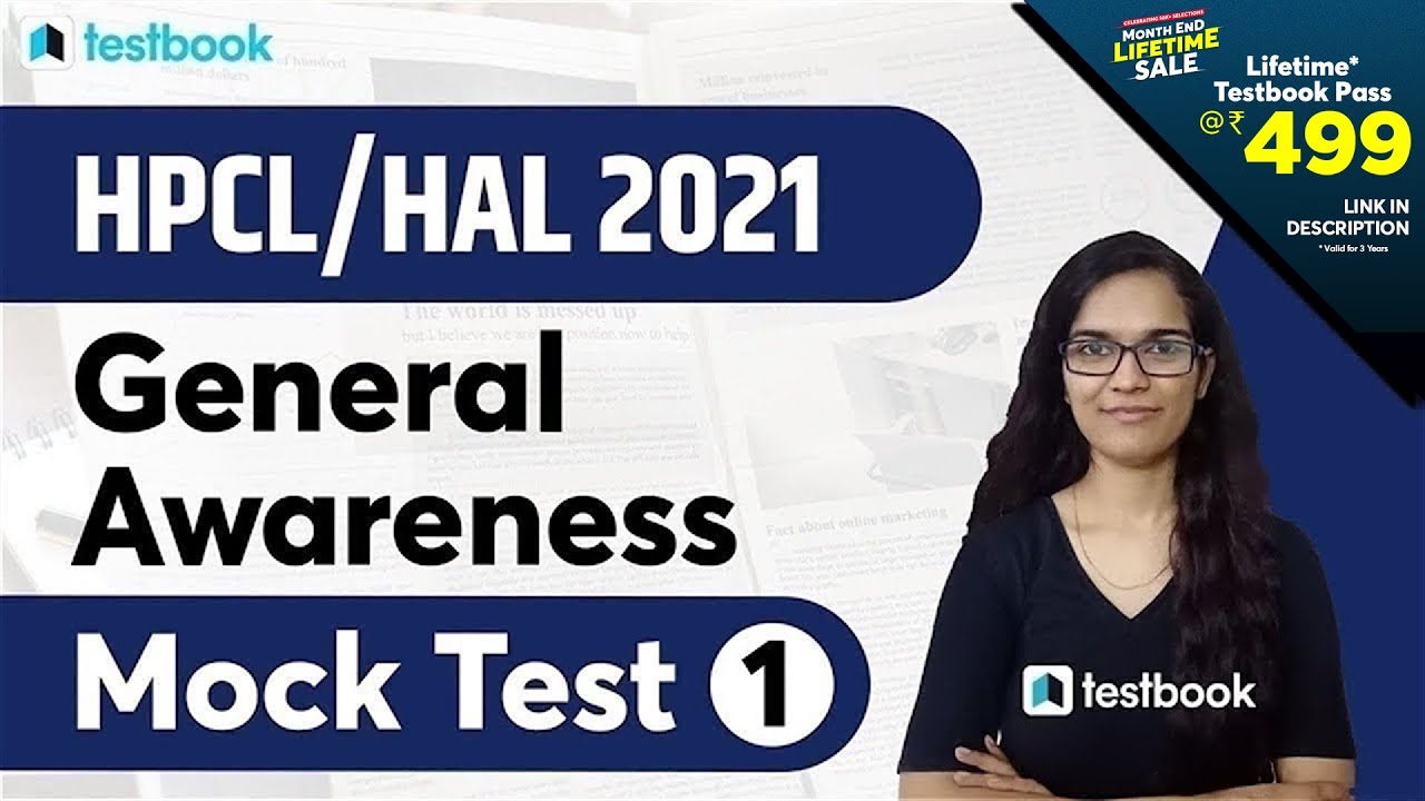 HPCL | HAL MT 2021 | General Awareness Mock Test | Important Questions ...