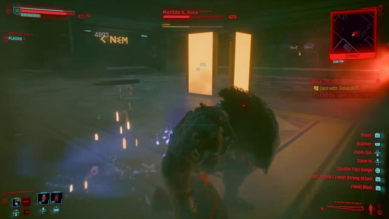 Cyberpunk 2077 - Sasquatch gets the Baton - YouTube