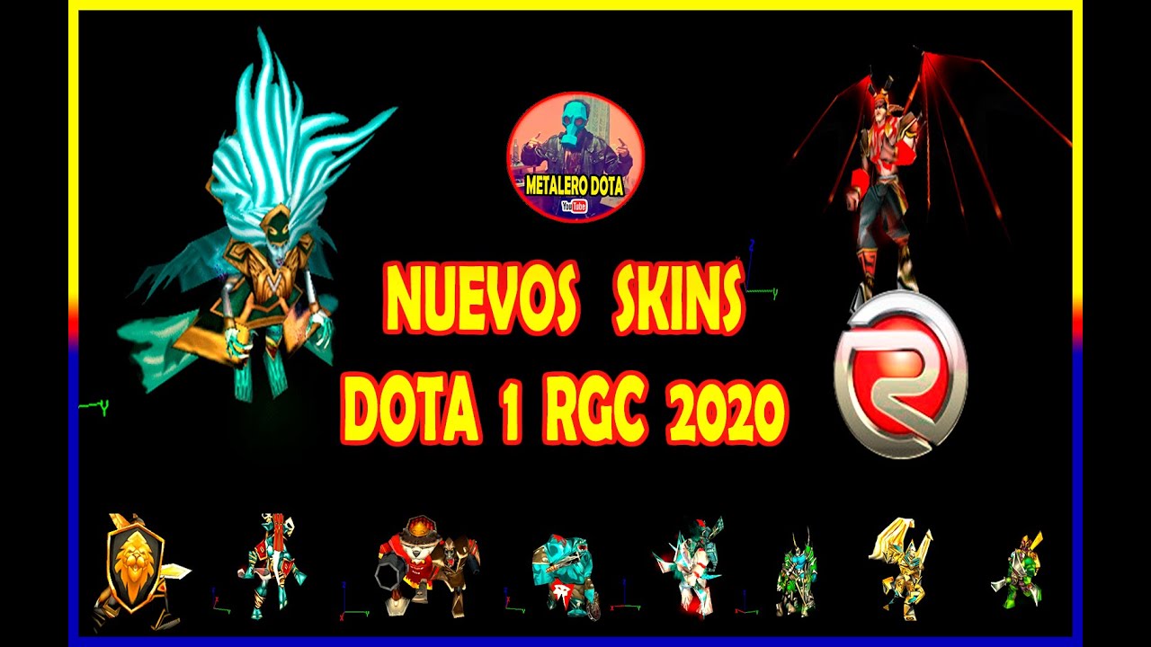 NUEVOS skins Dota 1 RGC 2020 🔵 Muy Pronto links - YouTube