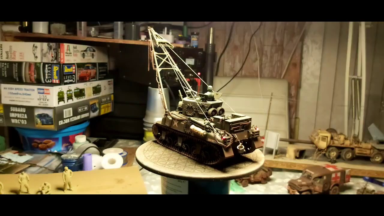 Final on the M32B1 Recovery Vehicle - YouTube