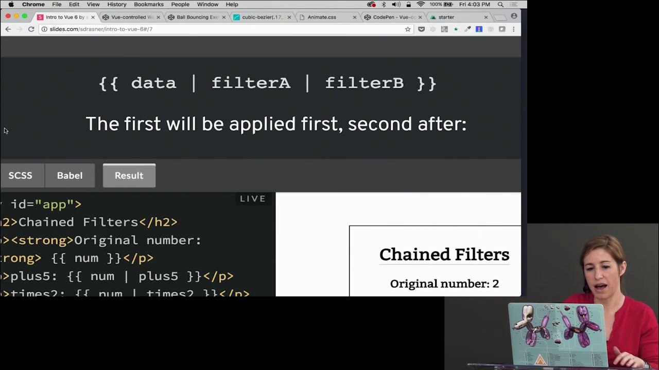 Filters — Introduction to Vue js - YouTube