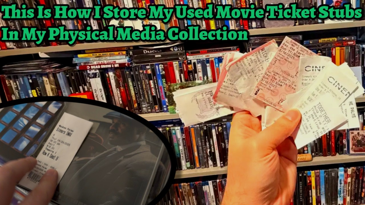I Love Collecting Movie Ticket Stubs... Here Is How I Keep Them In My ...