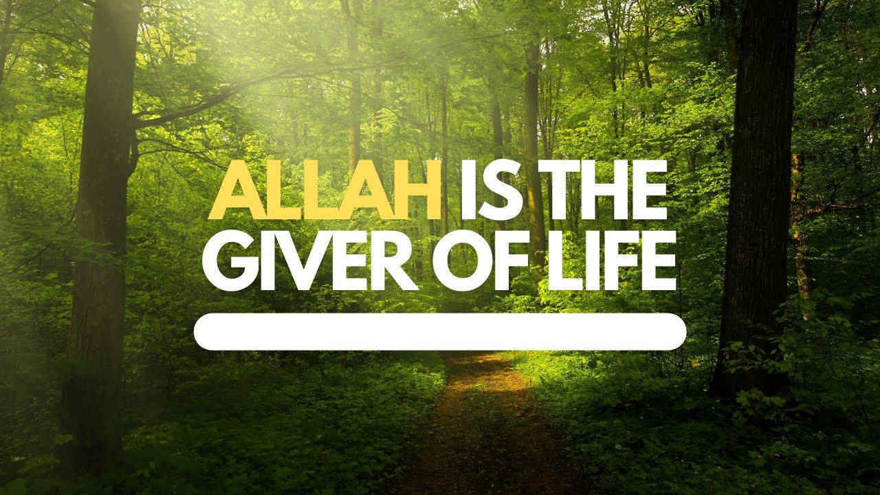 Allah is the Giver of Life - YouTube