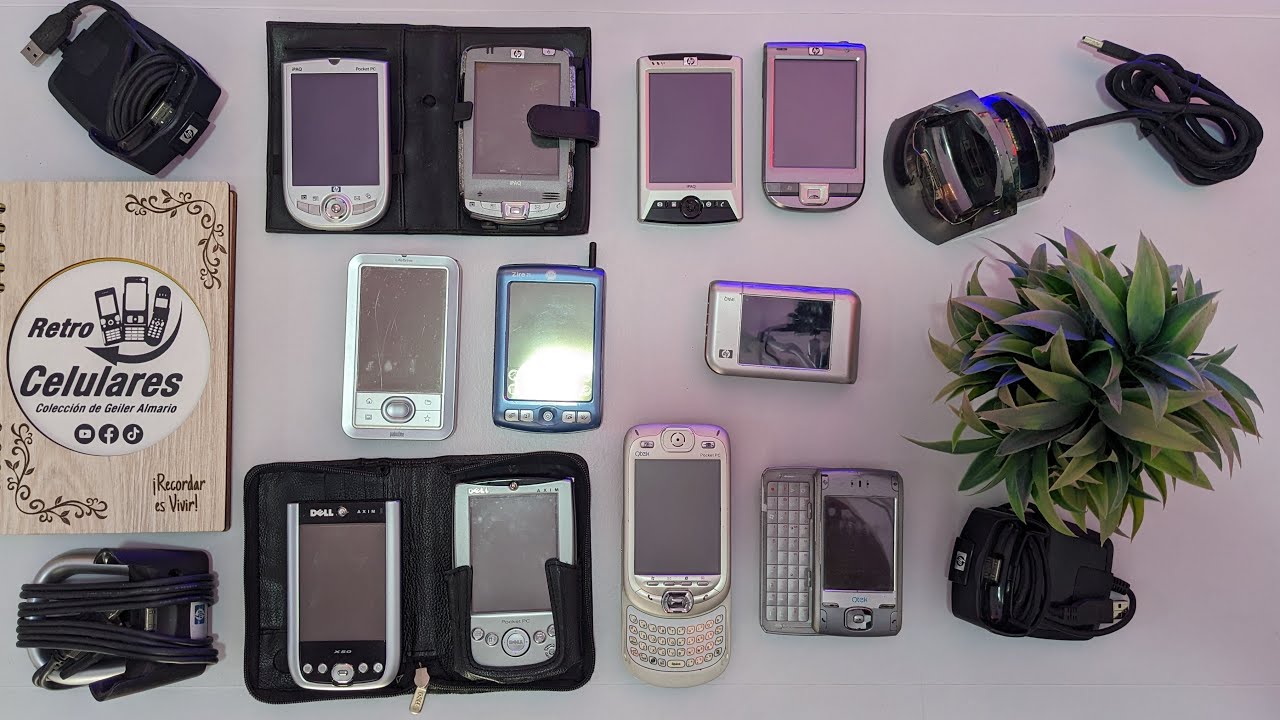 PDA iPAQ, Pocket PC de Palm, Dell, HP y Qtek que tengo en Retro ...