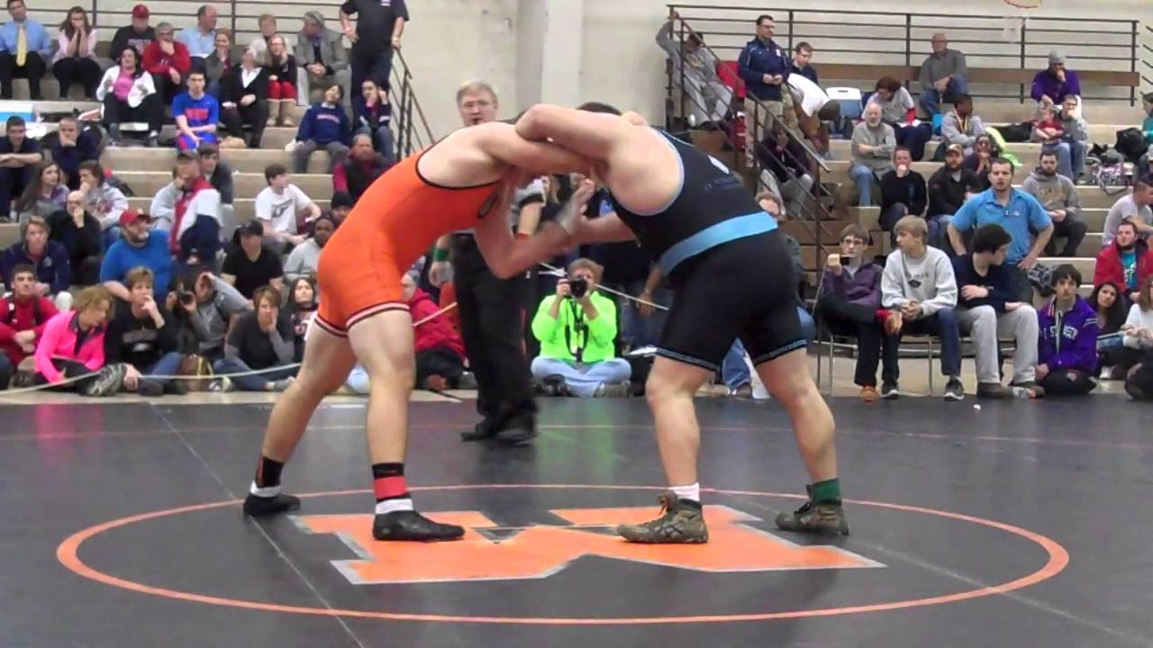 Wyatt Cook (McDonogh) vs Antonio Santoro (Pallotti) 2014 MIS 285lb ...