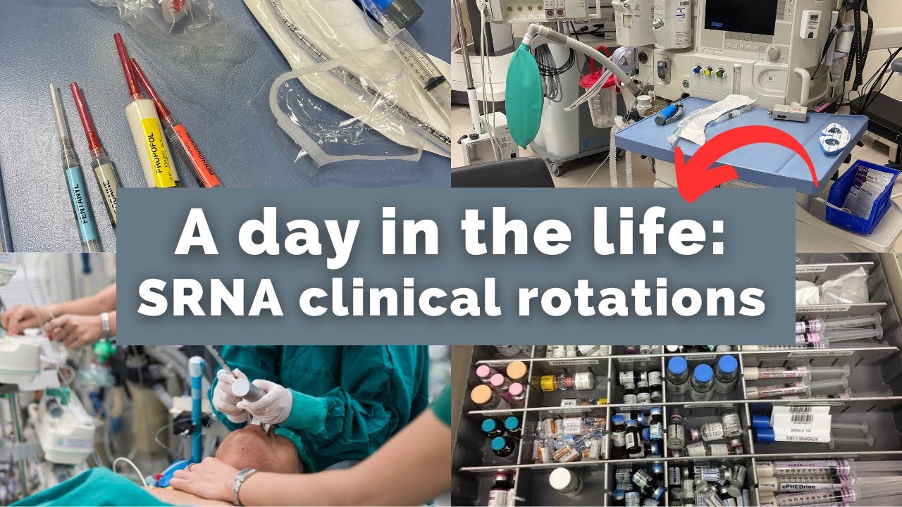 Day in the life of a SRNA: Clinical rotations! - YouTube