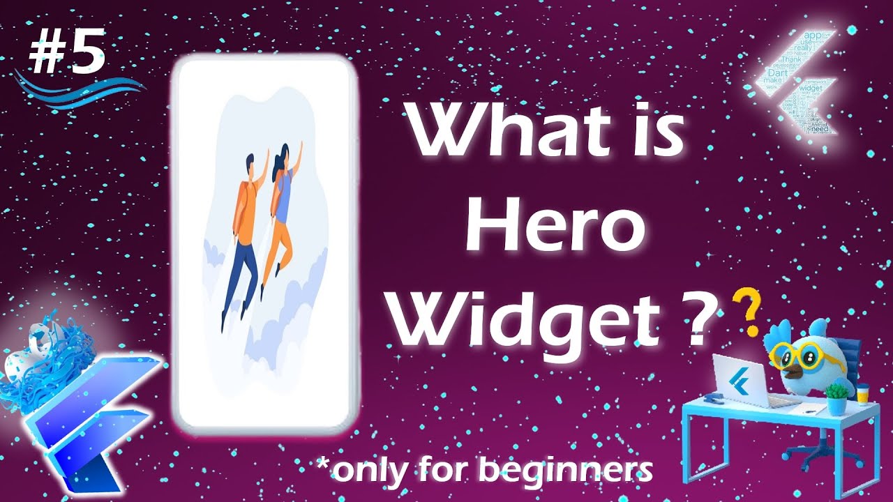 Hero widget in flutter | Flutter hero widget and how to use ? - YouTube