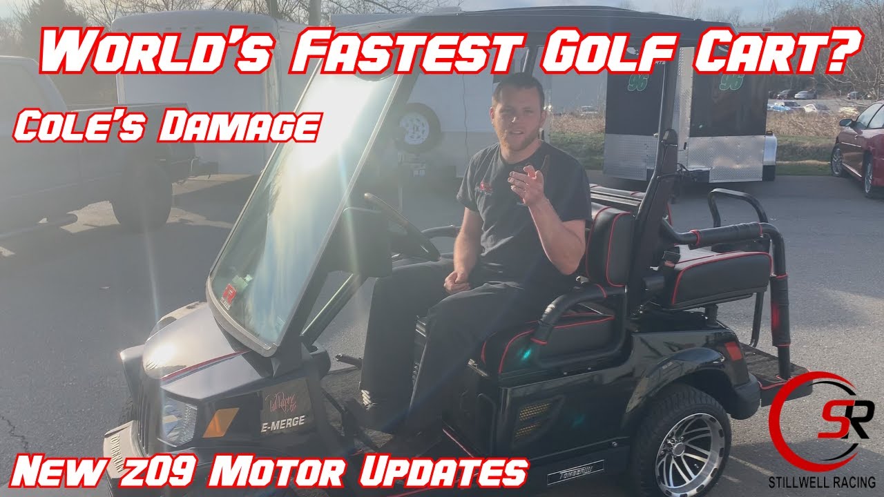 World's Fastest Golf Cart!?!? | Shop Day - YouTube