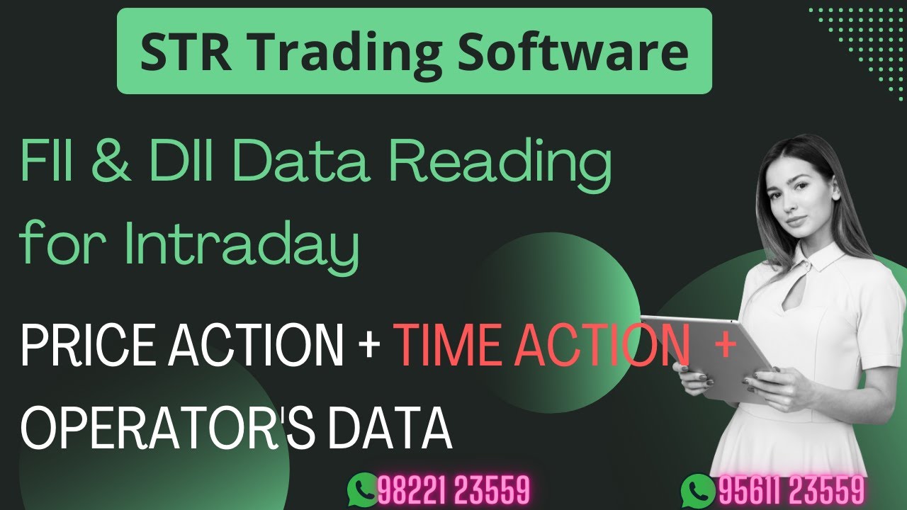 FII & DII Data Reading for Intraday _ STR trading Software - YouTube