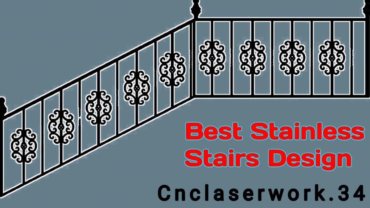 CorelDRAW and AutoCAD CNC laser cutting Machines work with modern stair ...