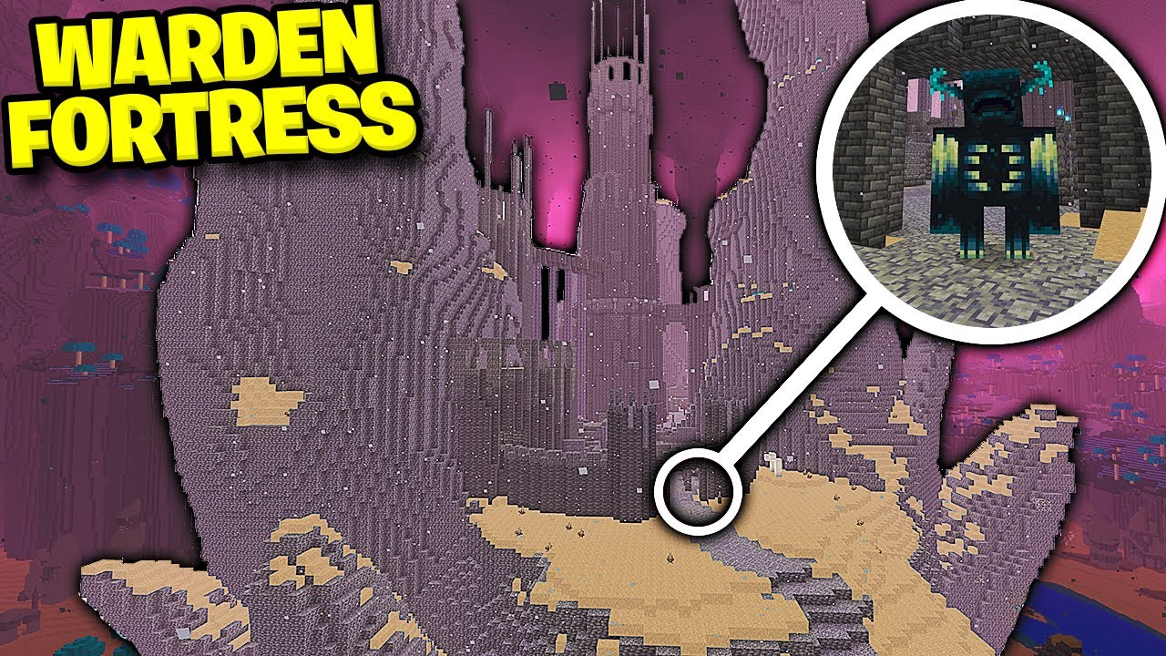 We Found The WARDEN DIMENSION FORTRESS in Minecraft! - YouTube