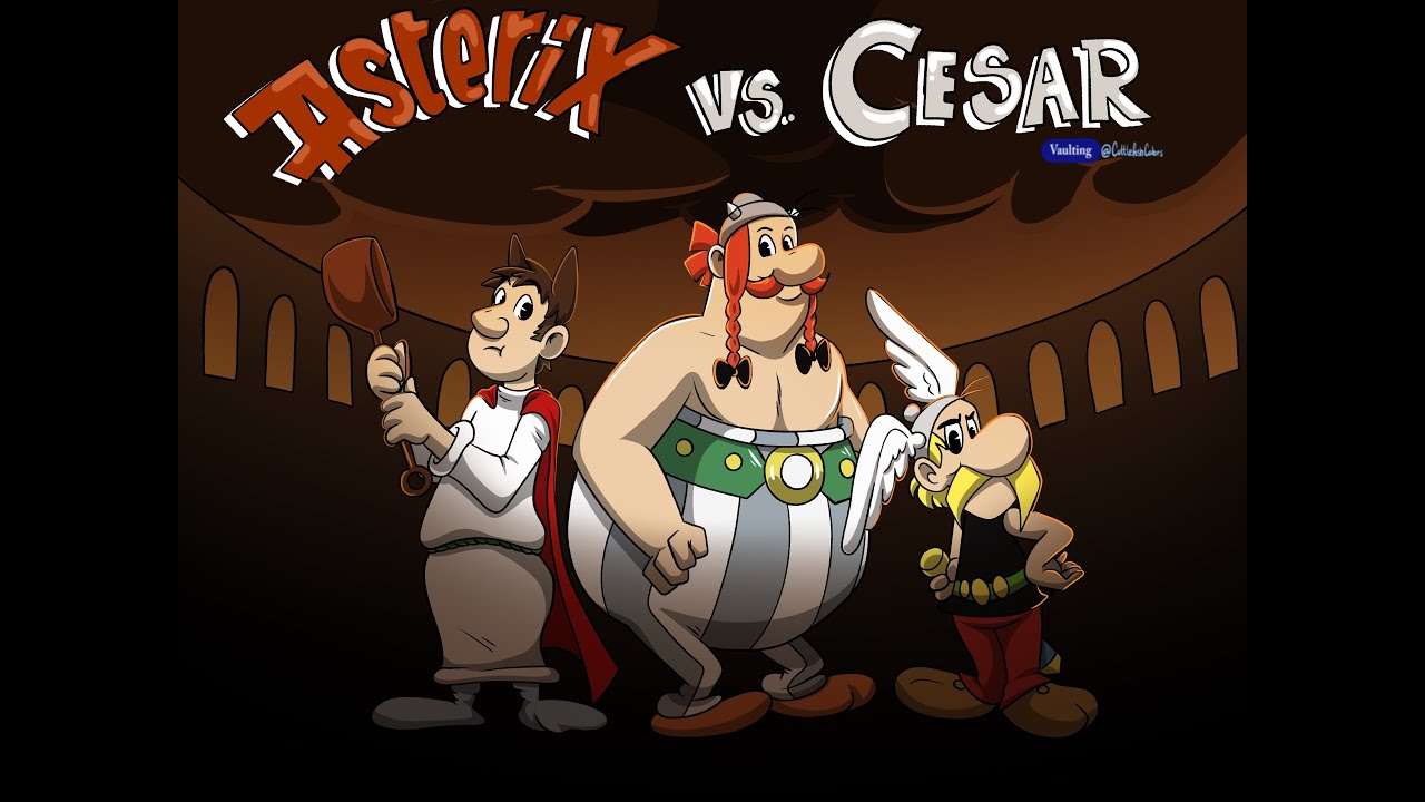 Asterix Vs. Caesar (1985) - Vaulting - YouTube