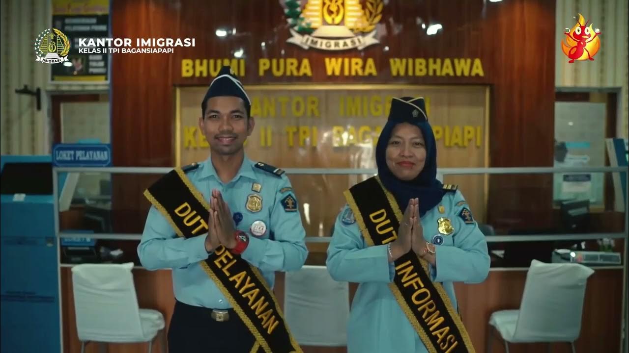 PROFIL KANTOR IMIGRASI KELAS II TPI BAGANSIAPIAPI - YouTube