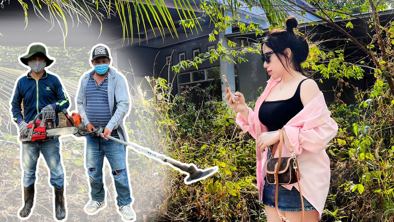 We helped the Overseas VIETNAMESE GIRL Clean up the old house inherited ...