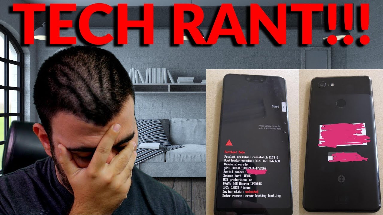 Pixel 3 XL Leaks Confirm Google Can't Design A Smartphone - Tech Rant - YouTube