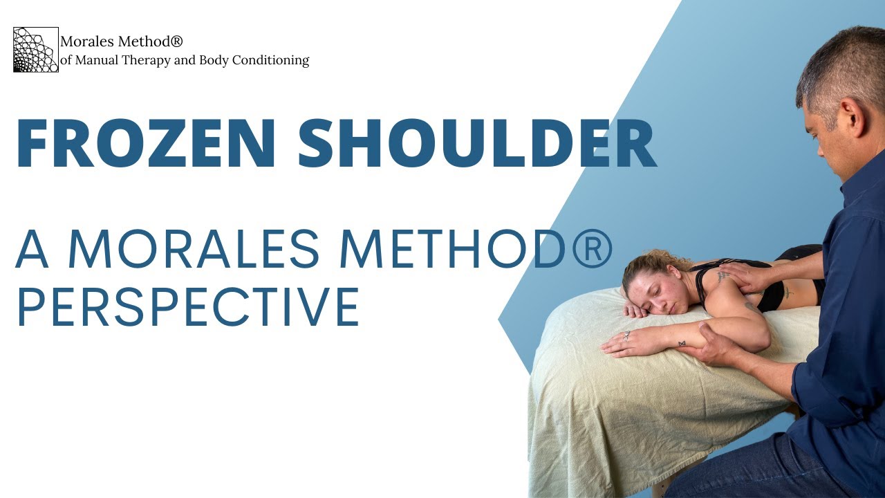 Frozen Shoulder from a Morales Method® Perspective - The Basics - YouTube