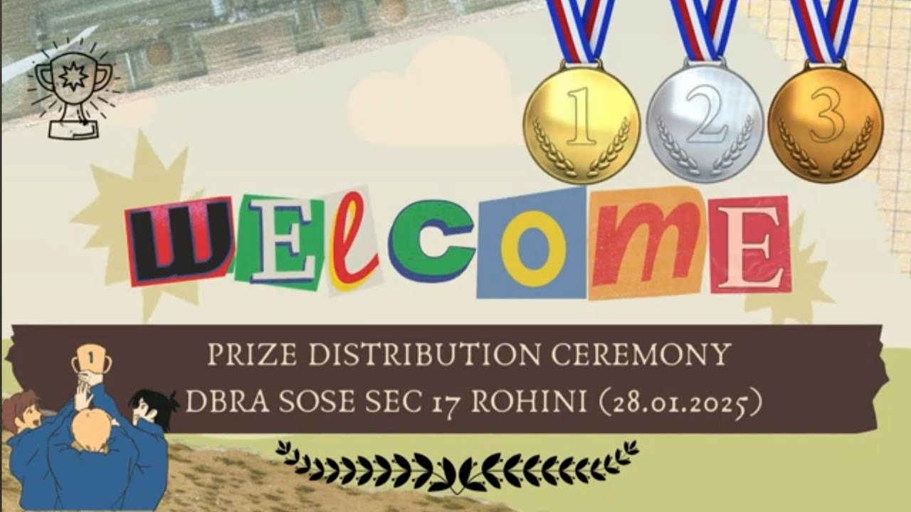 Prize Distribution Ceremony at Asose Sec 17 Rohini - YouTube