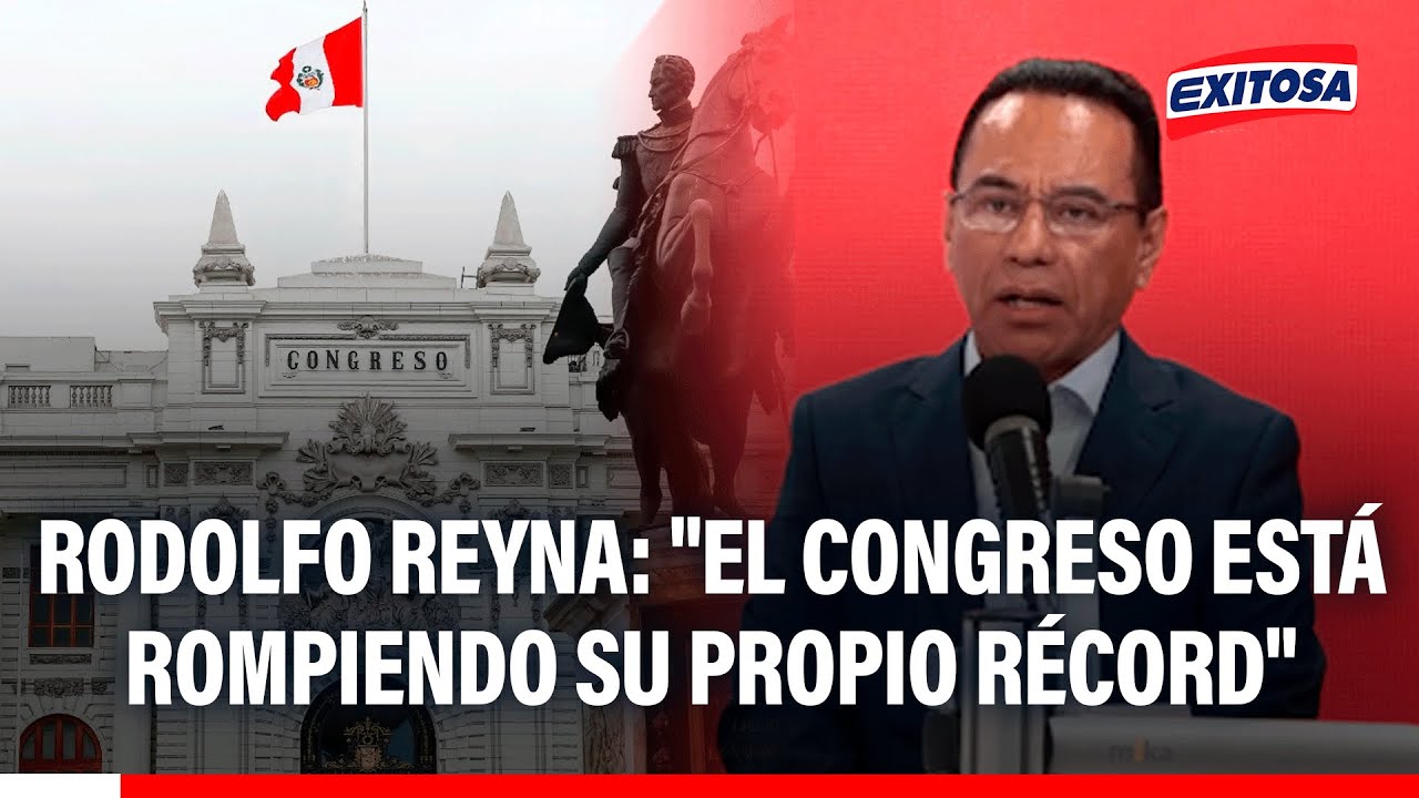🔴🔵 Rodolfo Reyna: "El congreso está rompiendo su propio récord" - YouTube