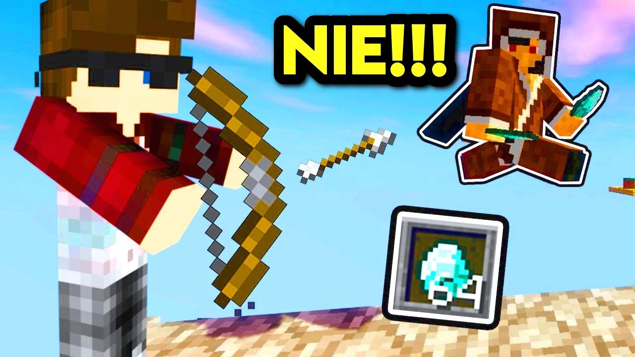 SPADŁ?! MINECRAFT CYFER VS LUFER! - YouTube