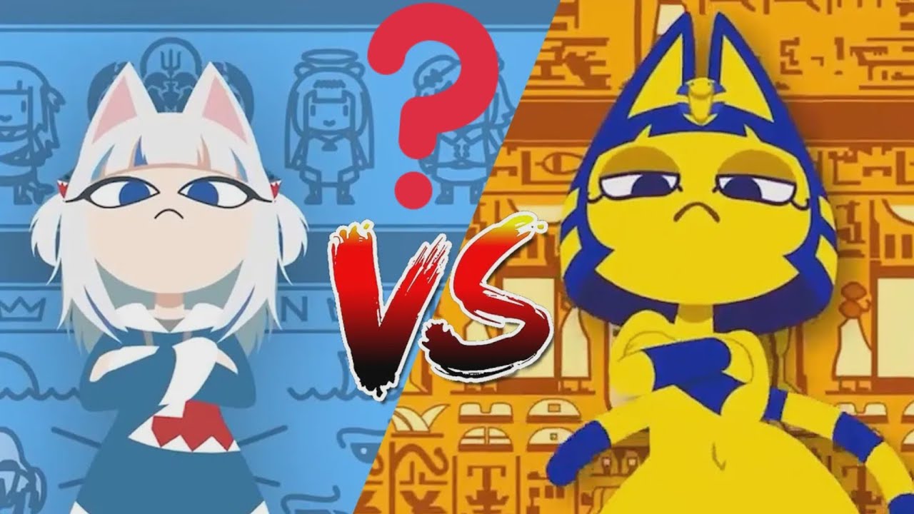 Zone Ankha vs Ankha Dance but Cat Shark - YouTube