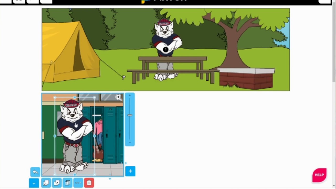 Adding Charlie The Wildcat to your Comic Strips - YouTube