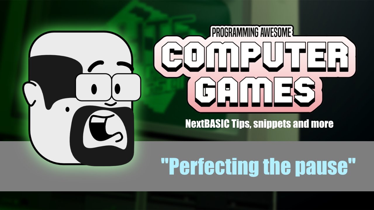 NextBASIC Quick Tips : Perfecting the pause - YouTube