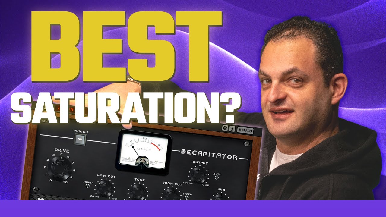 Decapitator Plugin Tutorial: Bass, Drums, and Instruments - YouTube