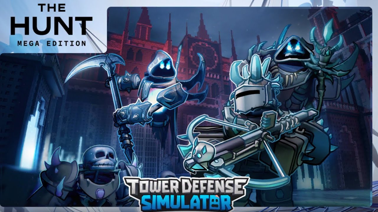 THE MEGA HUNT - TOWER DEFENCE SIMULATOR (TDS) - BADGE 20 - YouTube