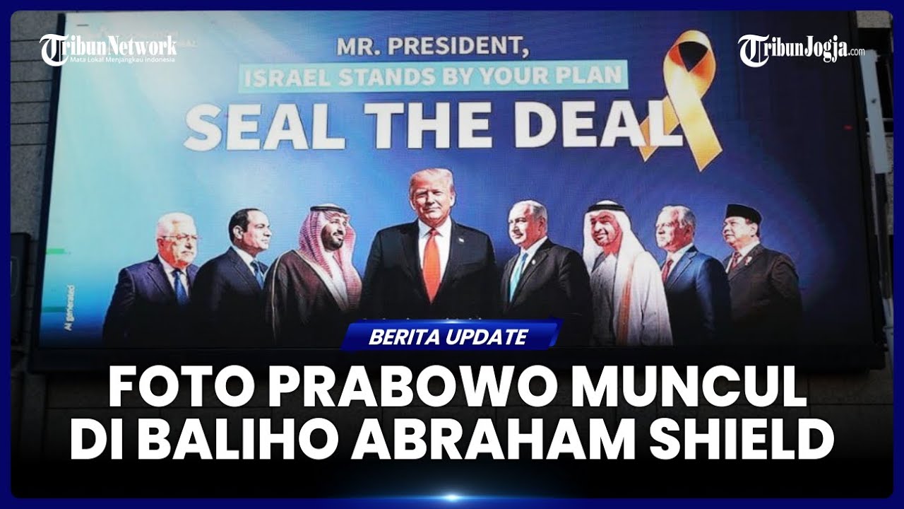 BALIHO ABRAHAM SHIELD TAMPILKAN FOTO PRESIDEN PRABOWO, WARGANET ...