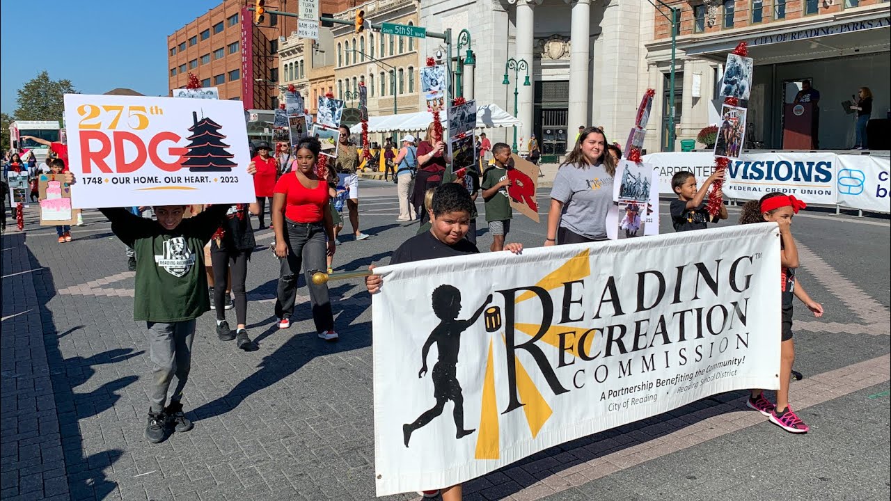 City of Reading 275th Anniversary Parade - YouTube
