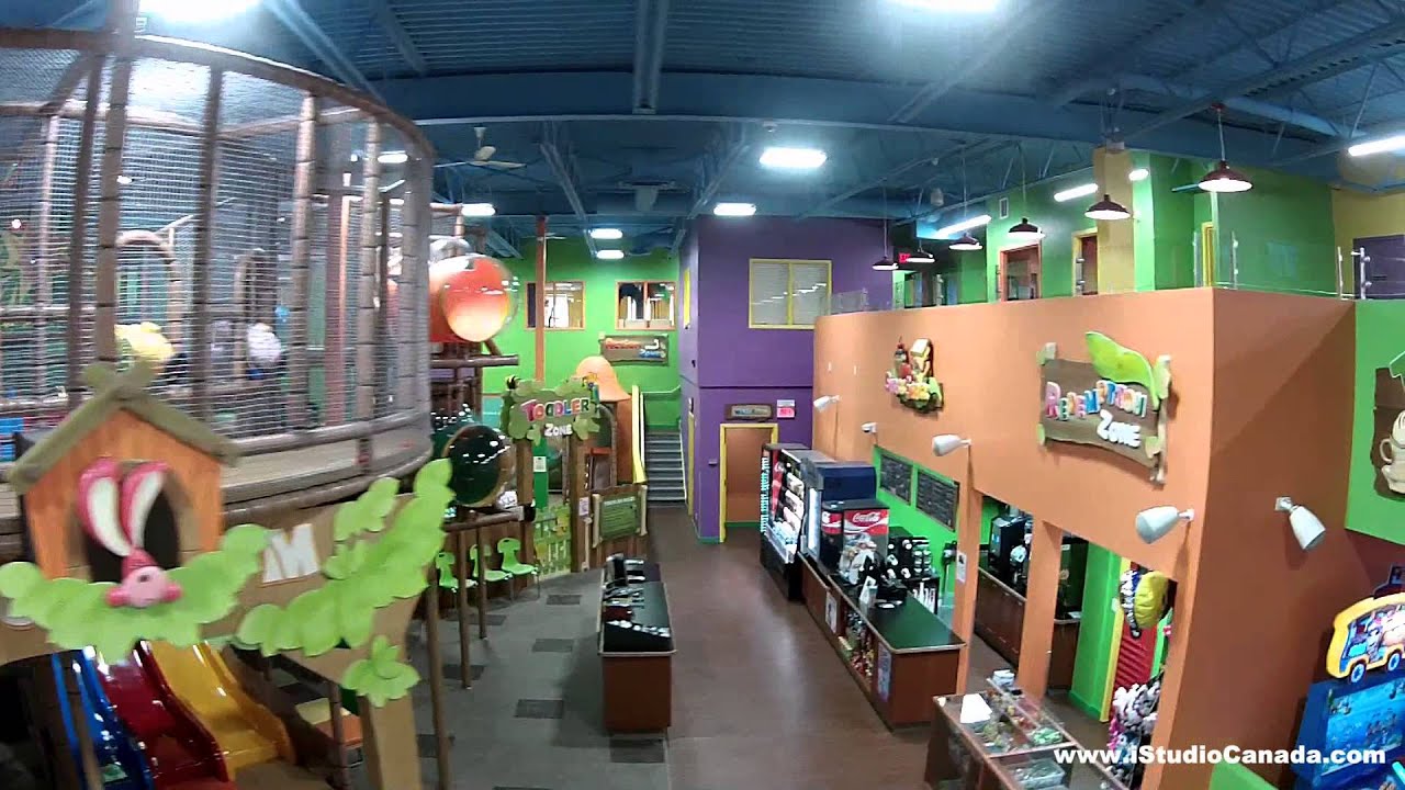 TreeHouse Indoor Playground Red Deer - YouTube