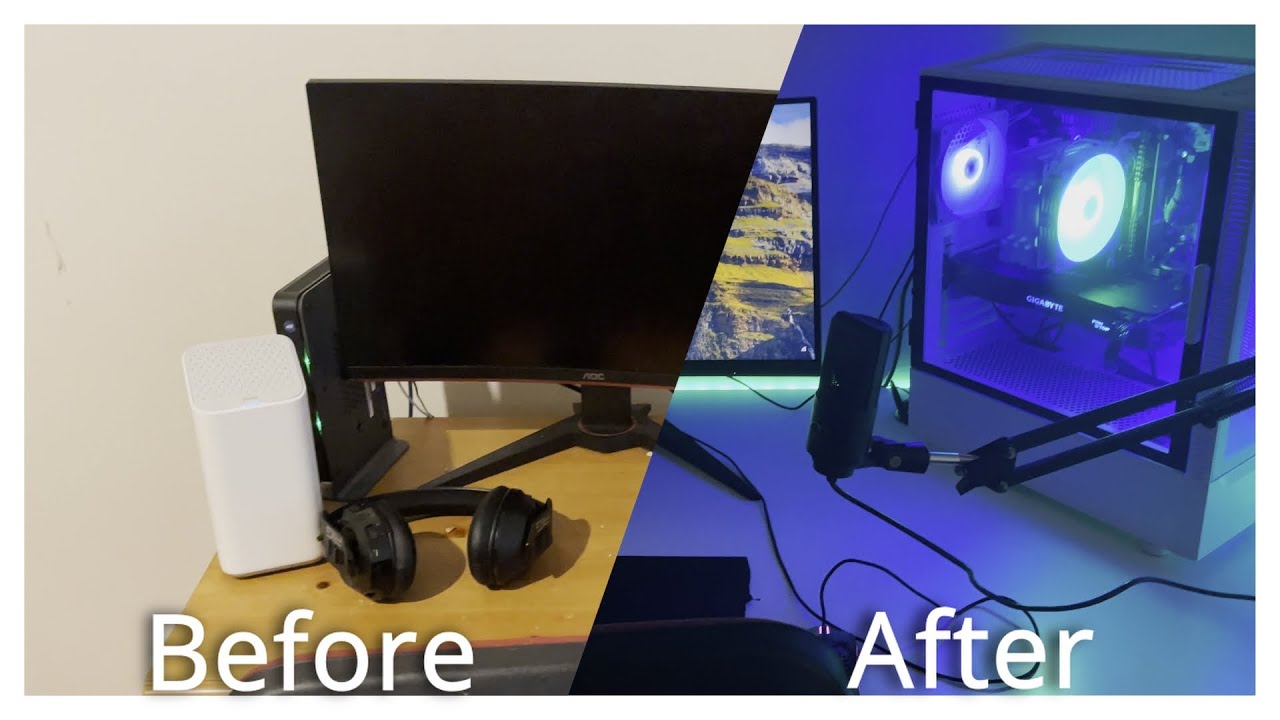 My Brothers Budget Setup Makeover! - YouTube