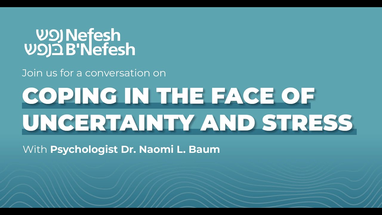 Coping in the Face of Uncertainty and Stress - YouTube
