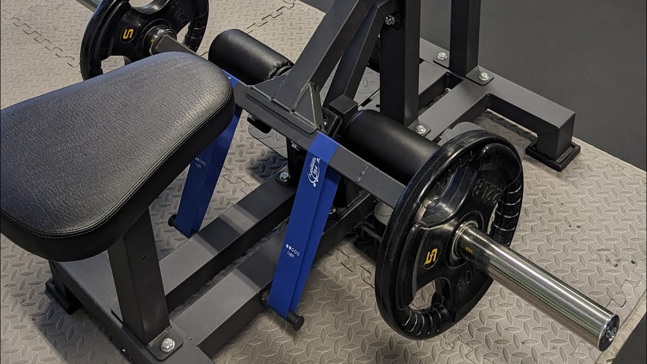 FAGUS H Standing Hip Thrust Machine. - YouTube