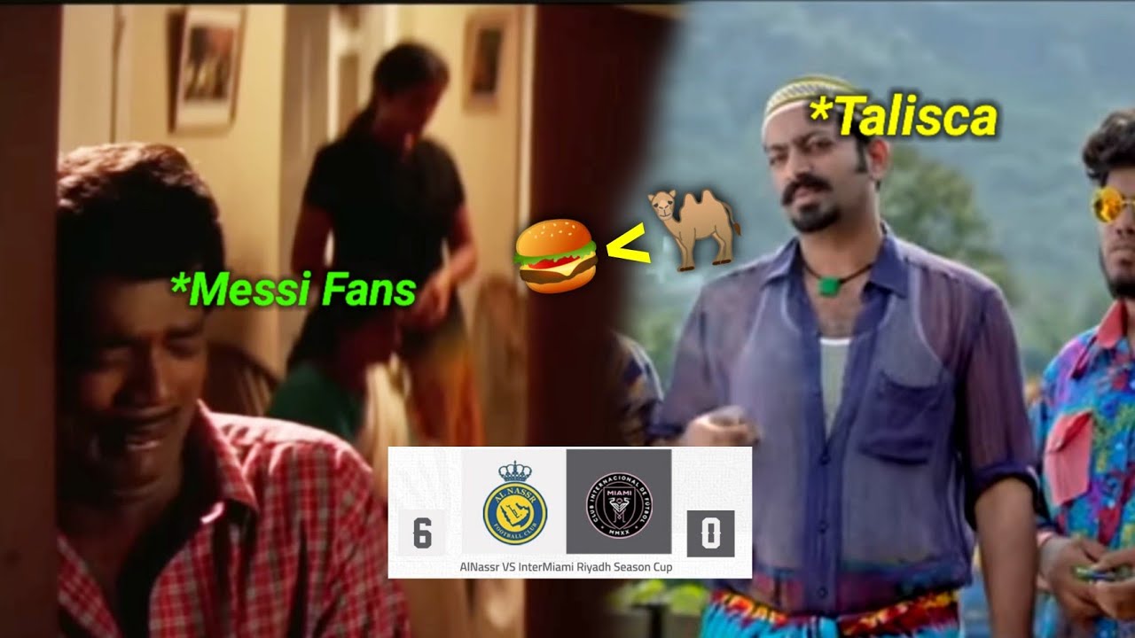 Al Nassr vs Inter Miami troll🤣🛑Ronaldo vs Messi status | Burger league ...