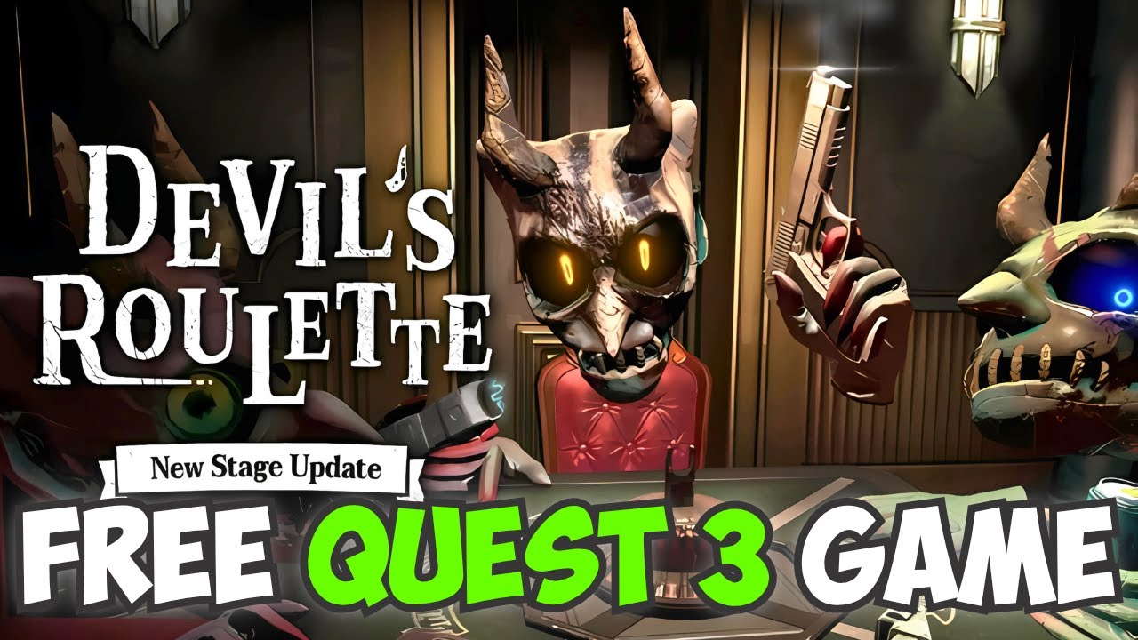 FREE GAME ON THE QUEST 3!! Devil's Roulette Best Free VR Game?! Devil's ...