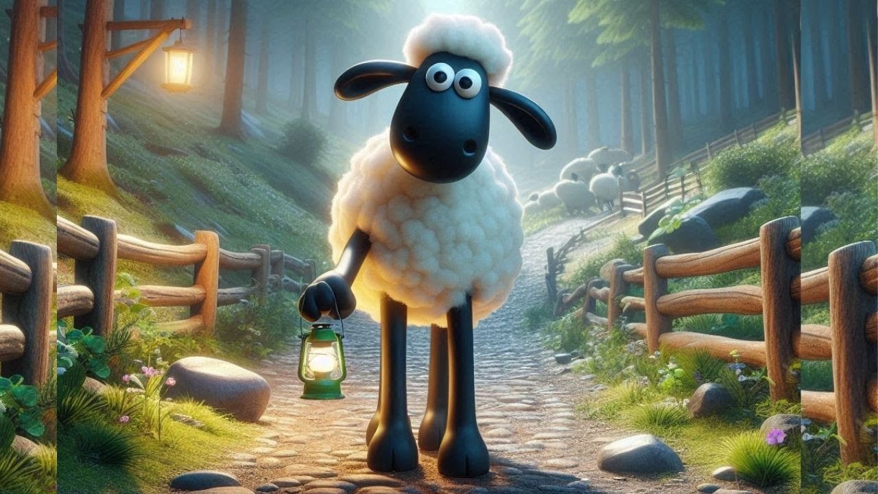 Shaun's Day in the Secret Meadow #ShaunTheSheep #FunInTheForest # ...
