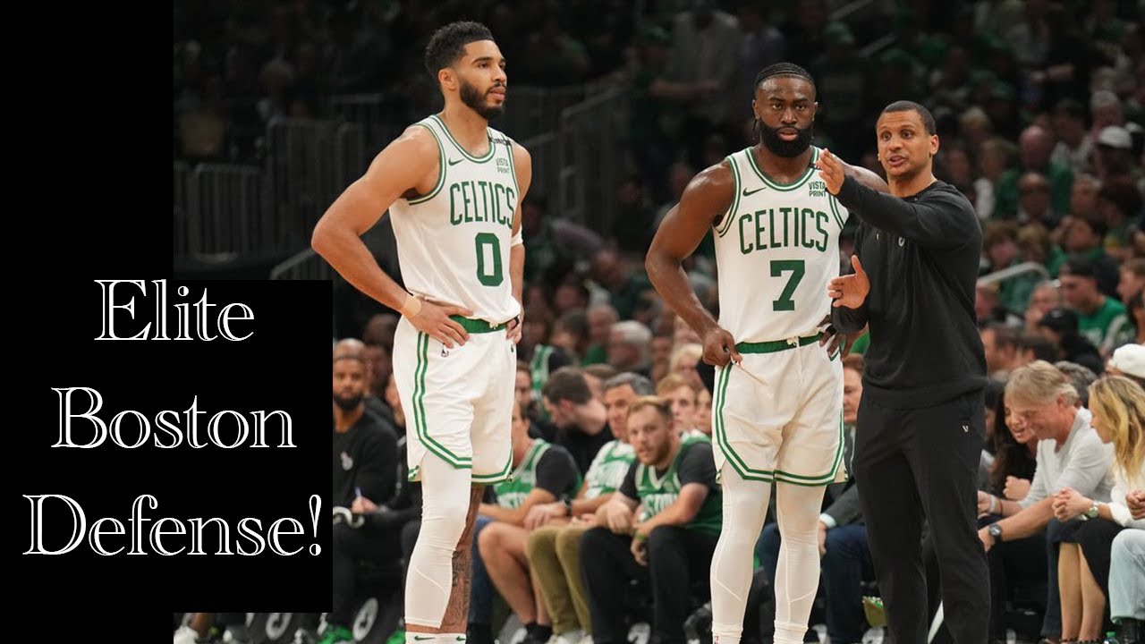 Elite Boston Defense, NBA Finals Game 1! - YouTube