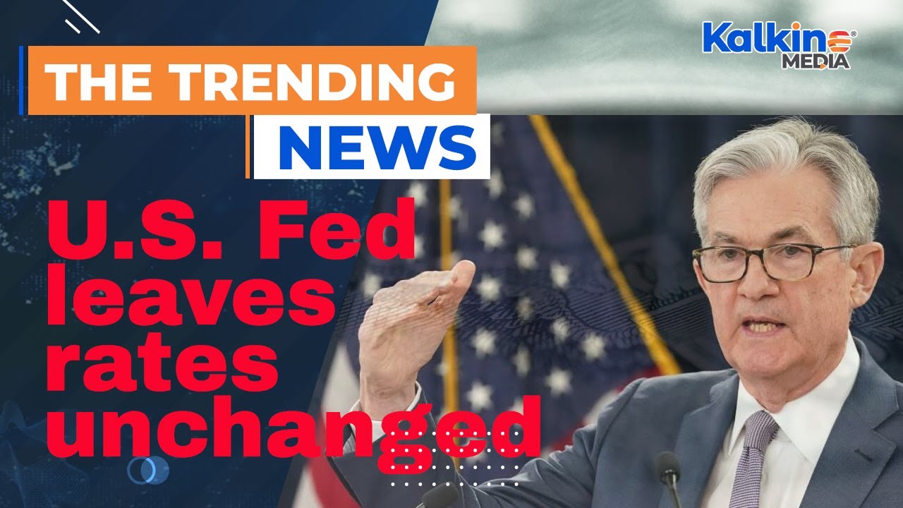 U.S Federal reserve rates unchanged - YouTube