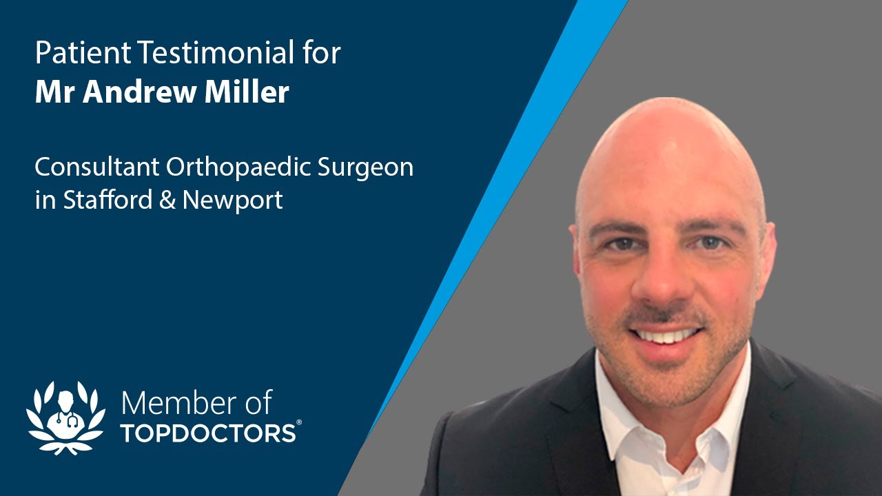 Patient testimonial for Mr Andrew Miller - YouTube