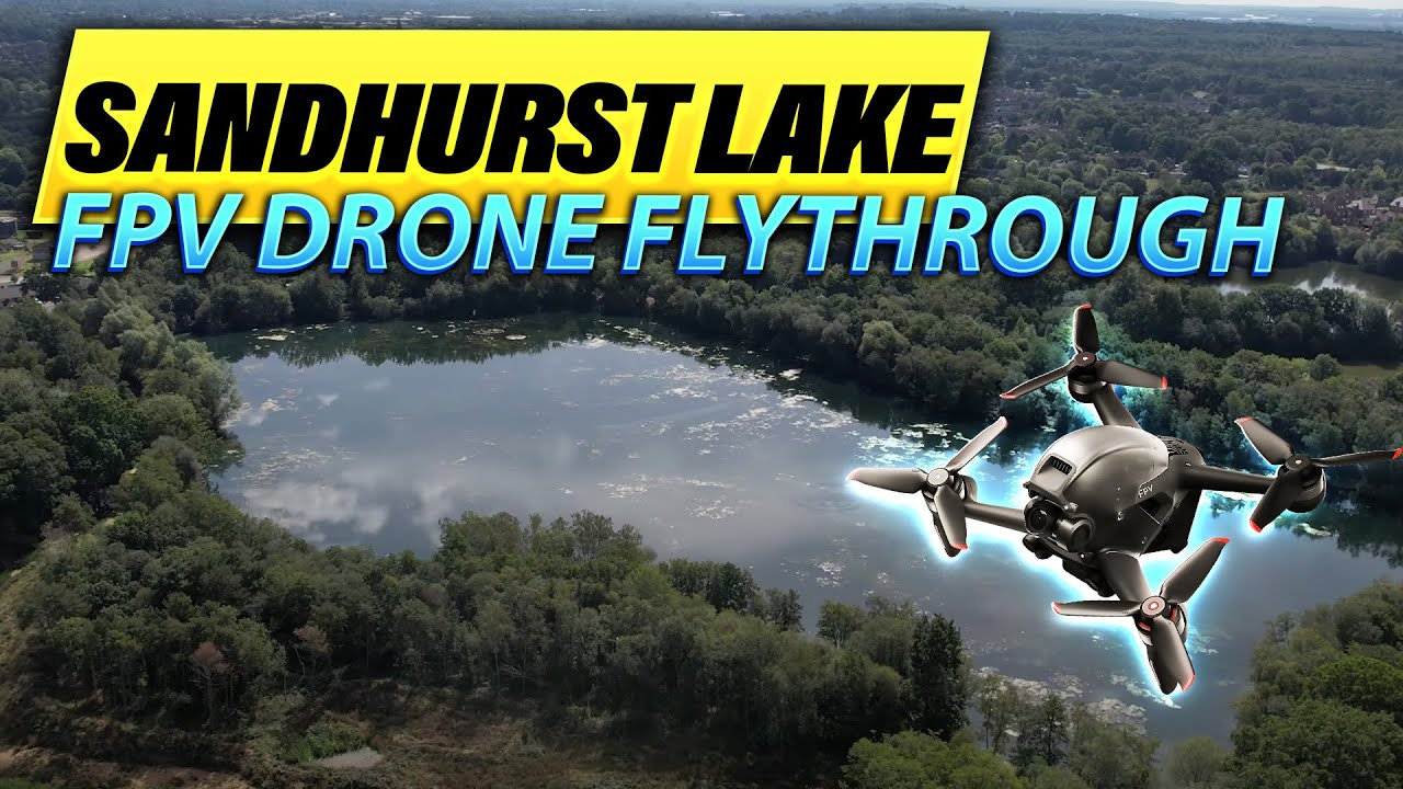 🚁 Aerial Tour of Sandhurst Lake in Yateley - swimbooker: The Flythrough ...