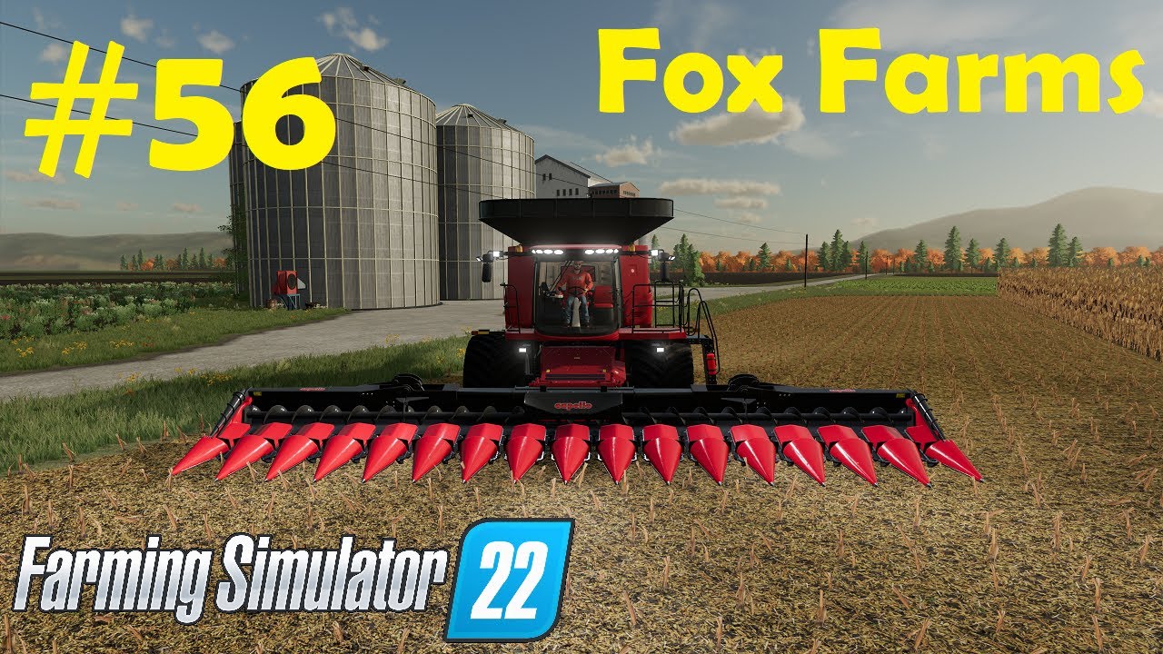 LS22 Fox Farms #56 neues großes Capello Maisgebiss / Farming Simulator ...