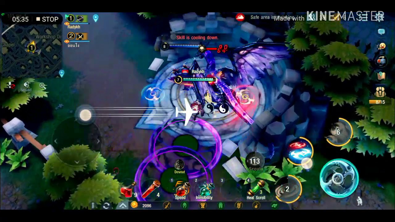 បានមាន់សីុពេលល្ងាចហេីយ Suvival heroes 10 kill - YouTube