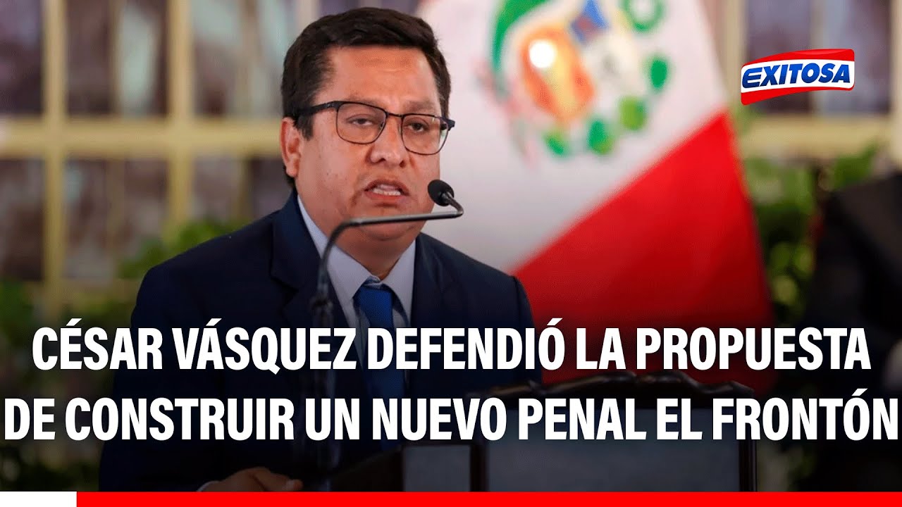 🔴🔵 César Vásquez responde a críticos del Gobierno: "Aparecen en épocas ...